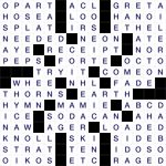 WSJ Crossword Answers February 26 2026 WSJ Crossword